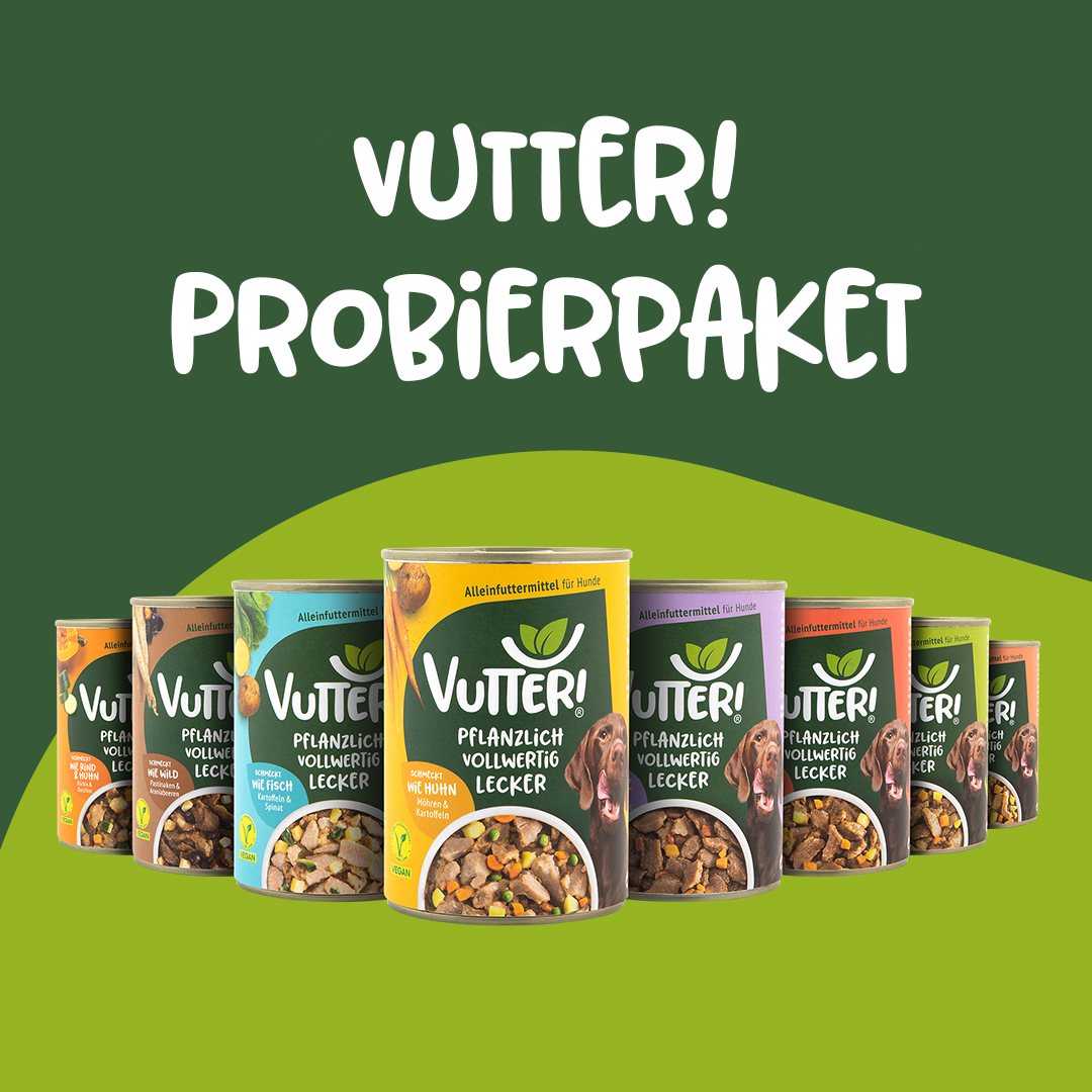Veganes Hundefutter Probierpaket – Vutter